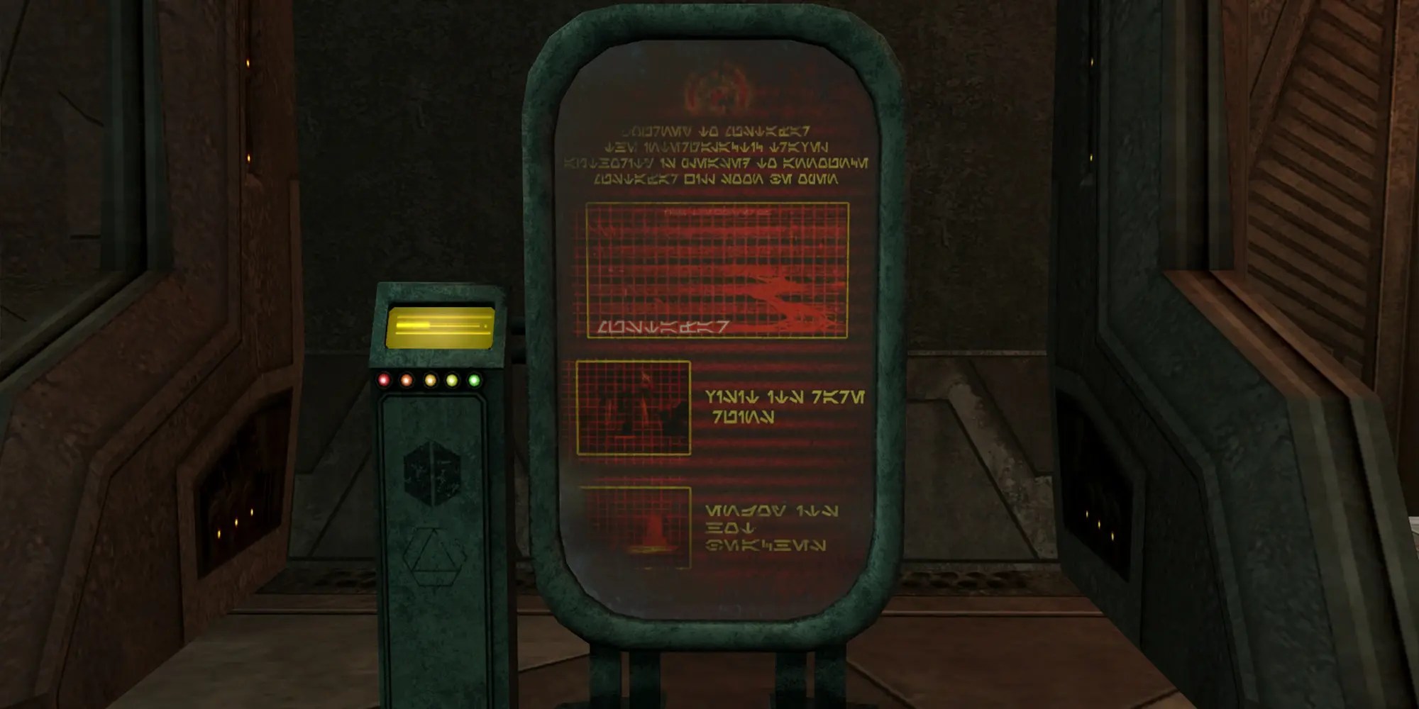 The Server Wide Progression terminal on Mustafar in Star Wars Galaxies ...